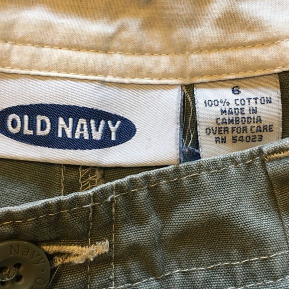 Old Navy | Shorts | Old Navy Camo Green Shorts Size6 | Poshmark